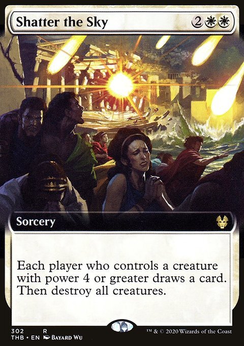MTG Magic the Gathering Shatter the Sky (302/372) Theros Beyond Death ...