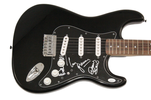 Foreigner Band Signed Autograph Fender Electric Guitar Lou Gramm Rick ...