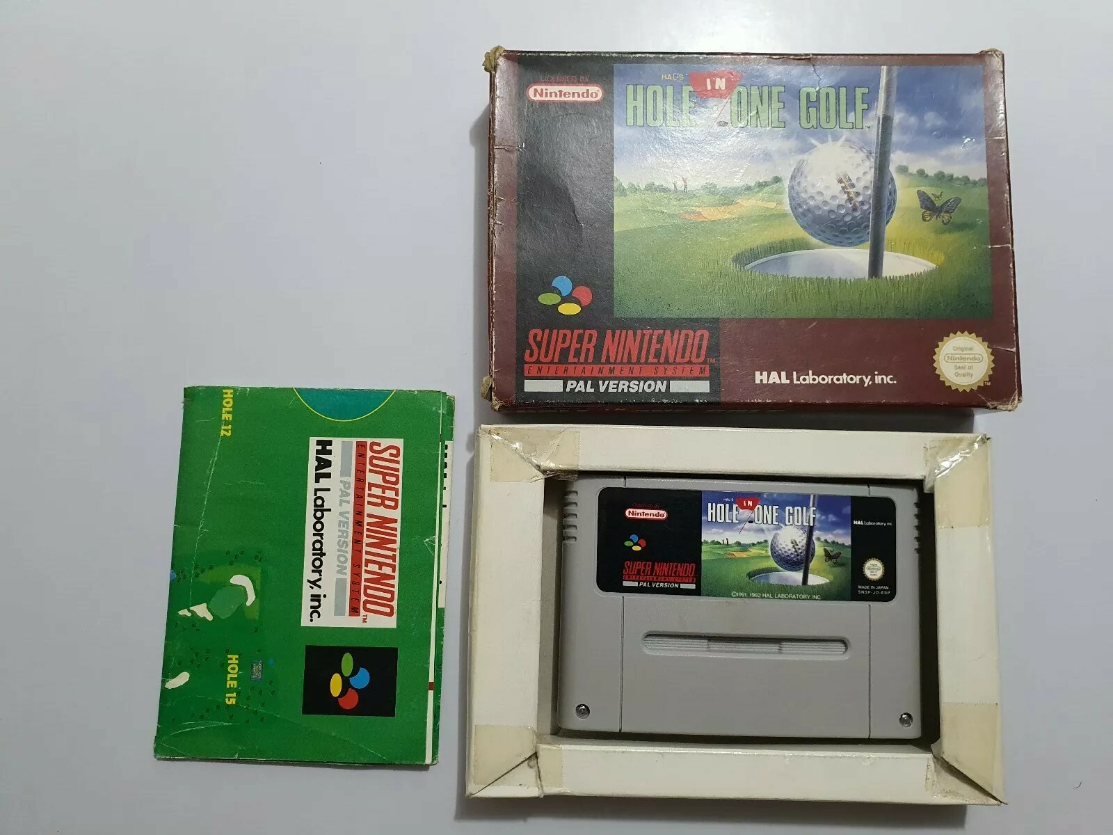 HAL's Hole in One Golf SNES - Juegos Retro Database