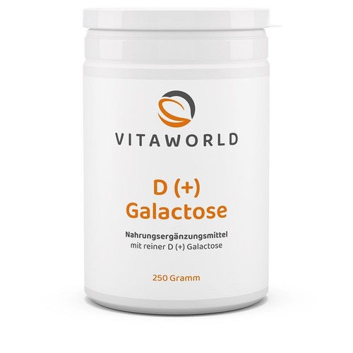 Vita World D(+) Galactose 250g Pulver, Galactose,99,5% Hochrein,Made in ...