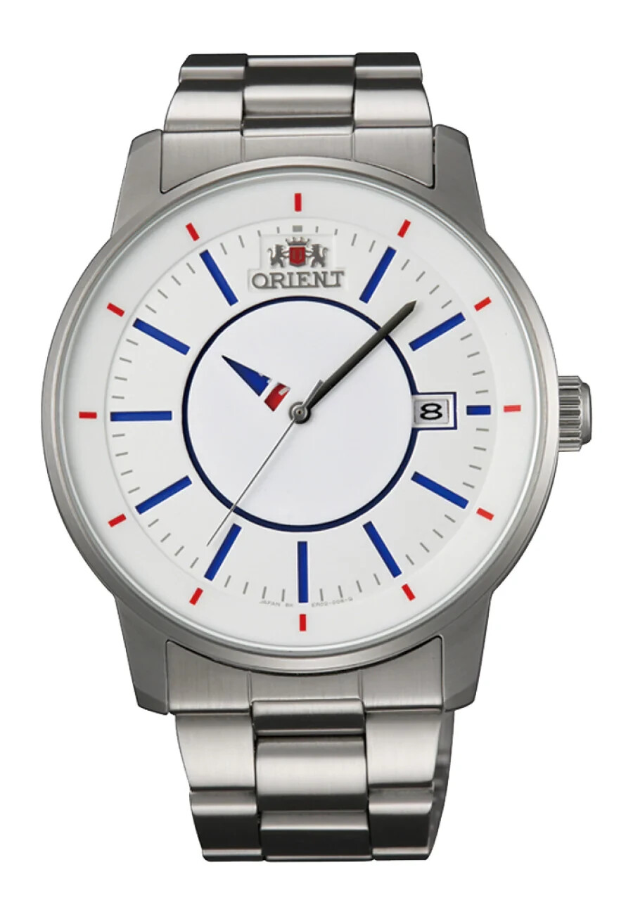 Orient Watch DISK model ER0200FD Tricolor Automatic White Dial Made in ...