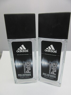 (2) Adidas Dynamic Pulse Body Fragrance Parfum Sprays For Men 2.5 fl.oz ...