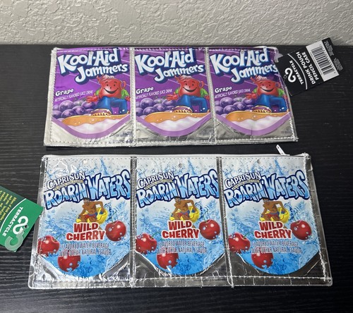 Capri Sun & Kool-Aid Jammer Zipper Pencil Bag Pouch Terracycle Recycled ...