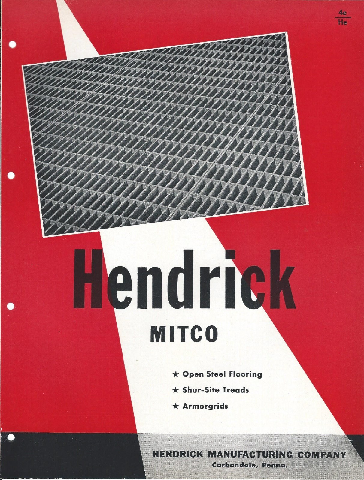 MRO Brochure - Hendrick MITCO - Open Steel Flooring Shur-Site Tread ...