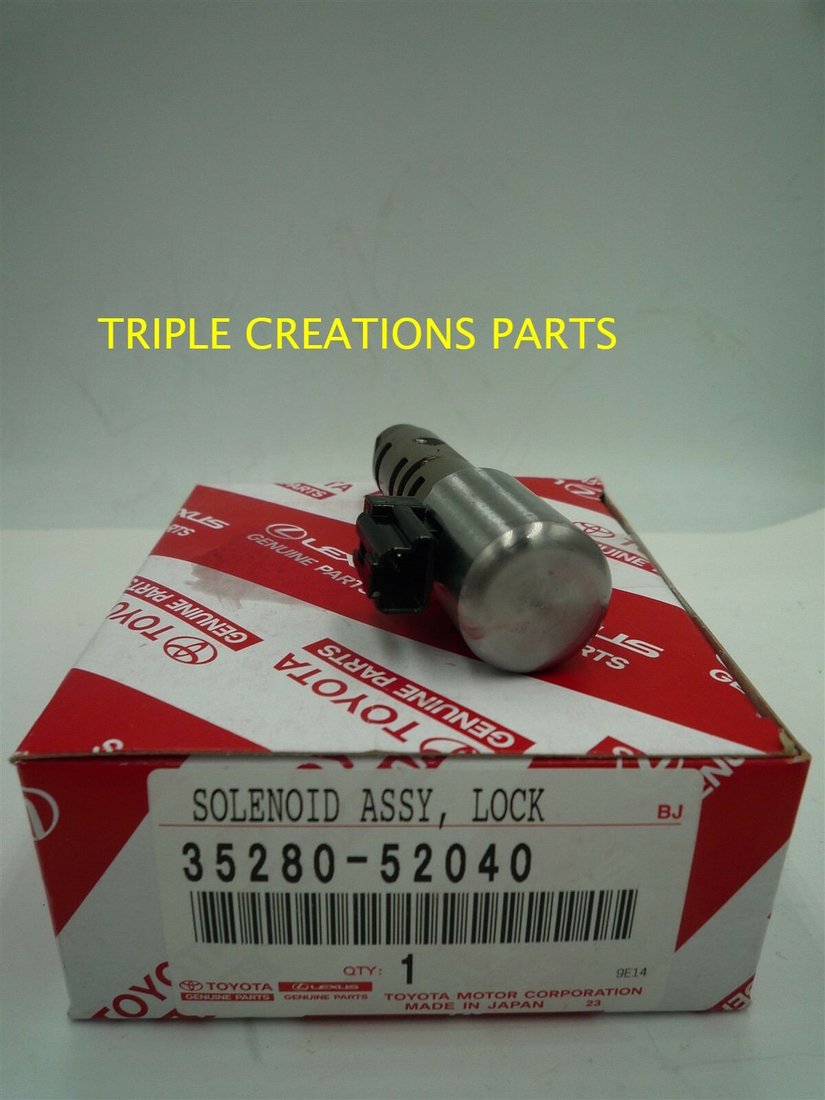 3528052040 GENUINE Toyota SOLENOID ASSY, LOCK UP CONTROL 35280-52040 ...