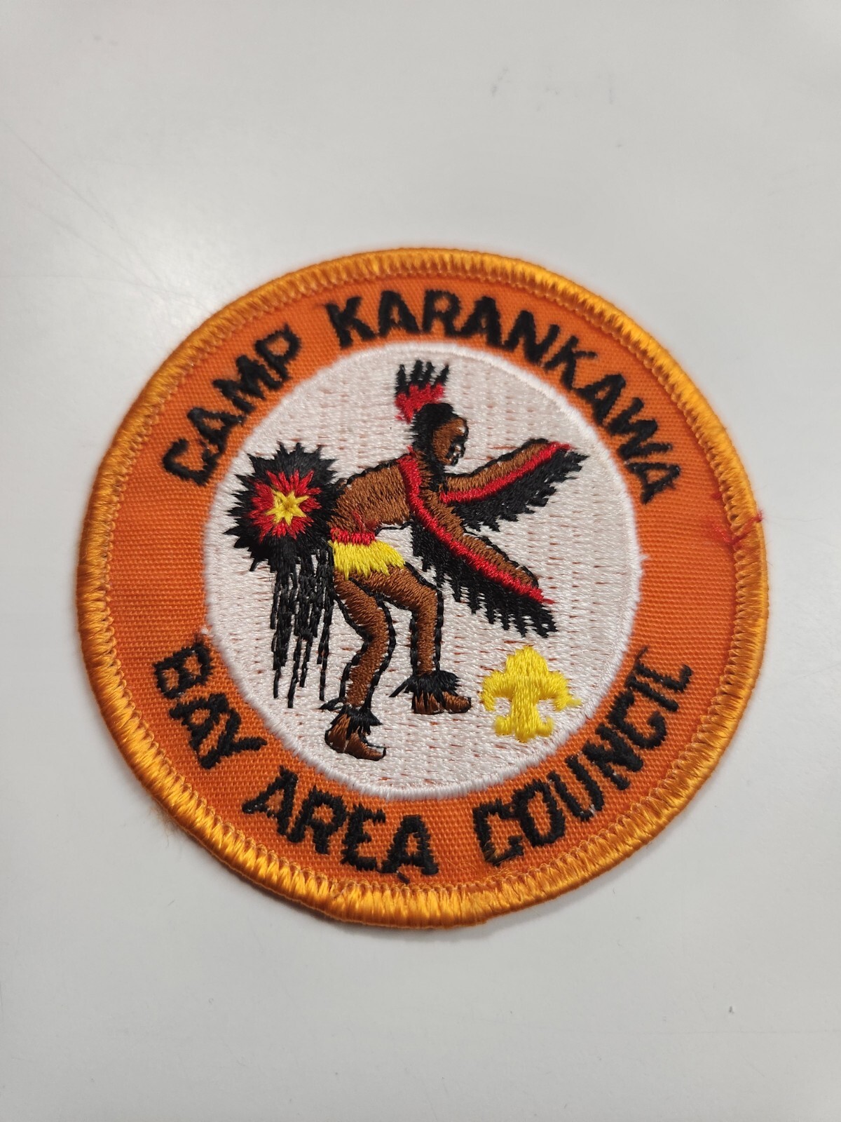 Bay Area Council Texas Camp Karankawa Orange Vintage BSA | eBay