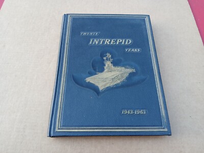USS Intrepid CVS-11 Book Twenty Years 1943-1963 w/ Booklet Brochure | eBay