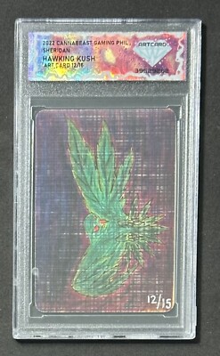 Hawking Kush 2022 CannaBeast Gaming TCG Hemp OG Art Card 12/15 DSG 1475 ...