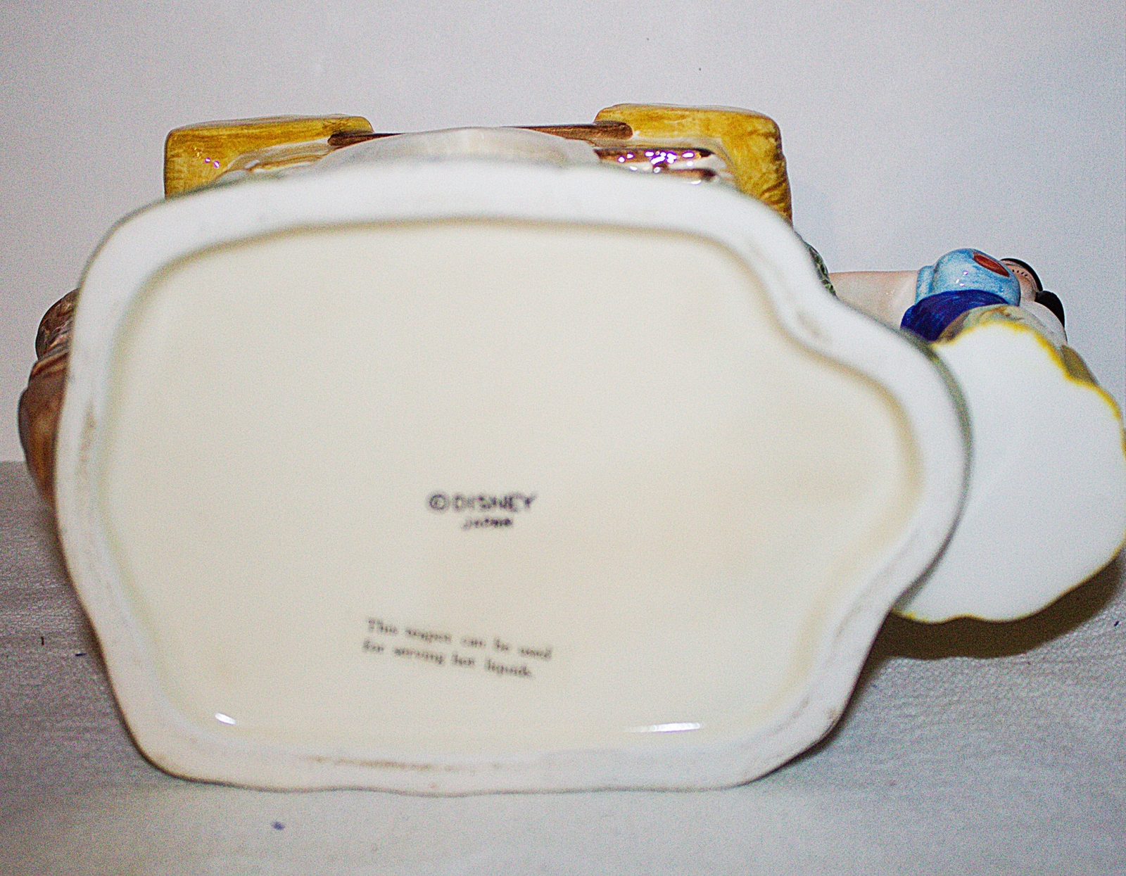 Disney Snow White & Seven Dwarfs Cottage Ceramic Teapot with Dopey ...