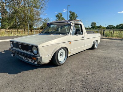 1989 VW Caddy Mk1 Pickup – Custom Air Ride – Classic Patina – Solid ...