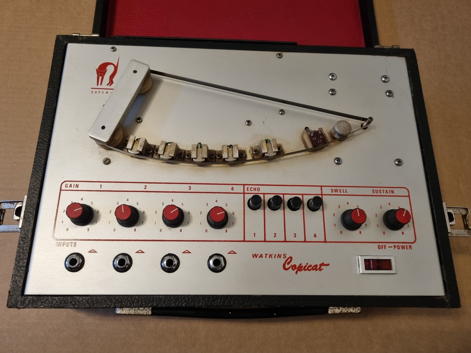 Vintage 1970's Wem Watkins Copicat Super IC Tape Echo Delay | eBay UK