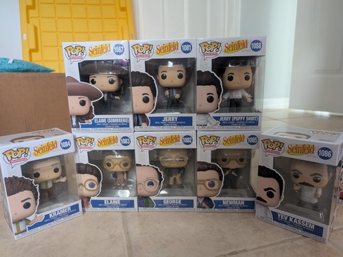 Funko Pop! Vinyl: Seinfeld Complete Common Set - All Original New In ...