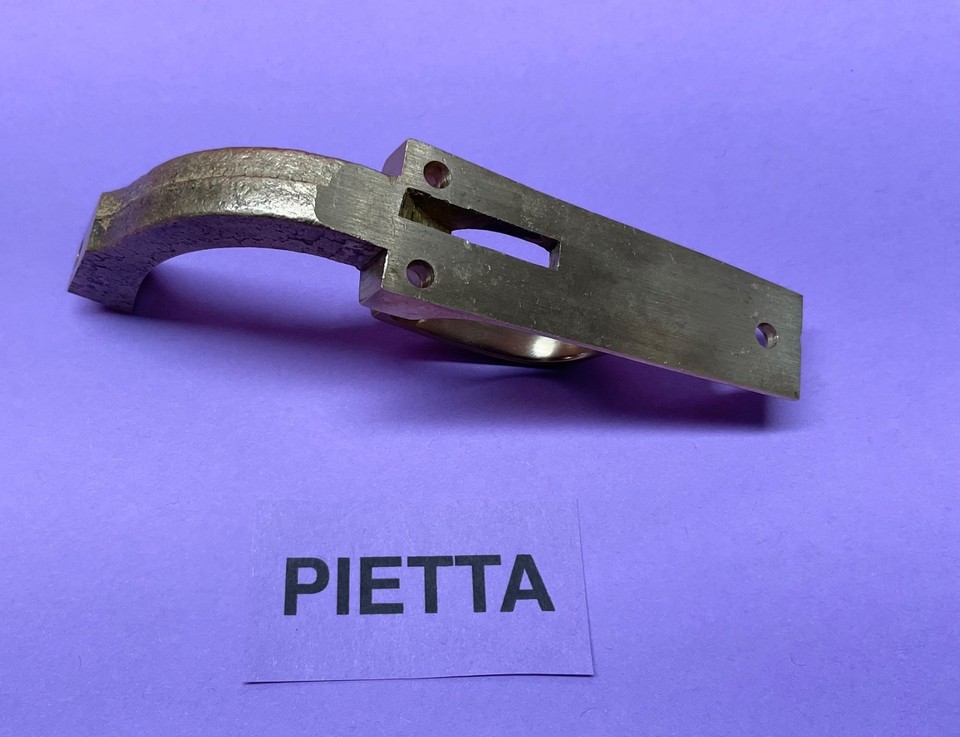 NEW SQUARED BRASS TRIGGER GUARD Pietta 1851 1860 1861 .36 / .44 Pistol ...