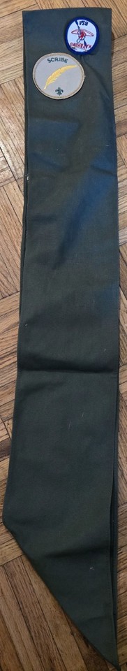 Vintage Green Merit Badge Sash Boy Scouts of America with 28 Badges ...