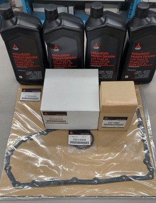 Genuine Mitsubishi OE FLUID & FILTERS Serv. Kit CVT Transmission for ...