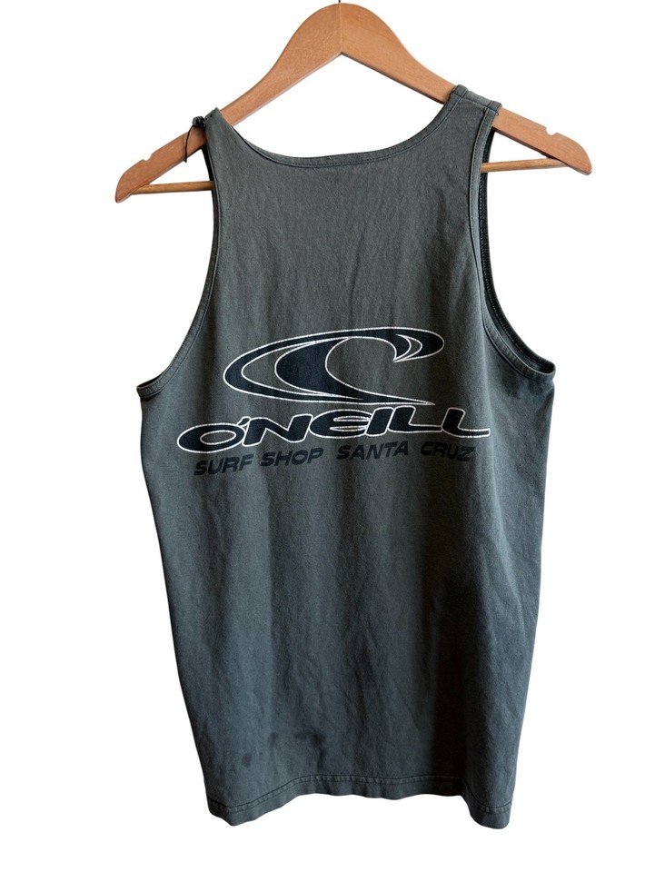 Vintage 90's O'Neil Surf Shop Santa Cruz Tank Top Shirt Size Small | eBay