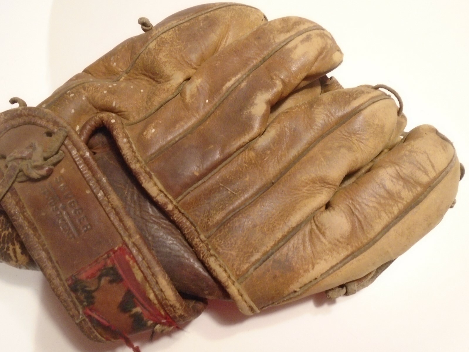 Vintage Ken Boyer Rawlings G675 Glove deep well pocket hinged pad major ...