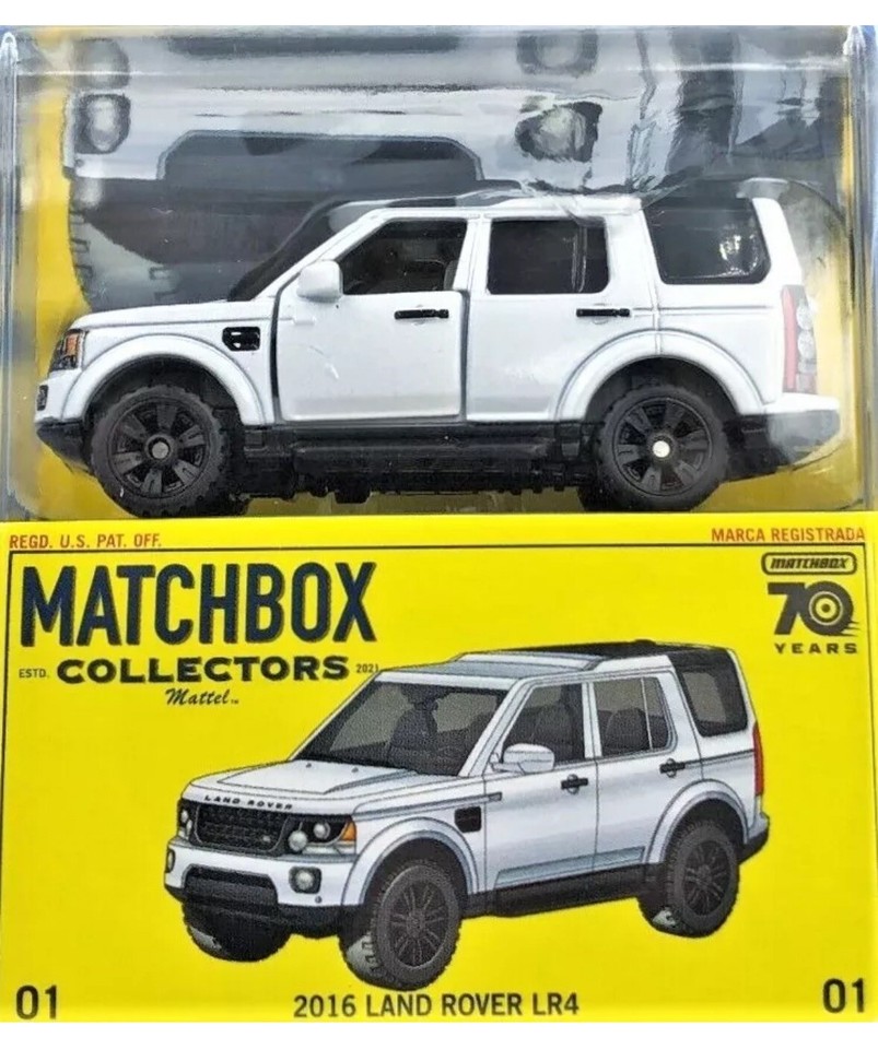 2023 MATCHBOX COLLECTORS 2016 LAND ROVER LR4 WHITE (#11) **LIMITED ...