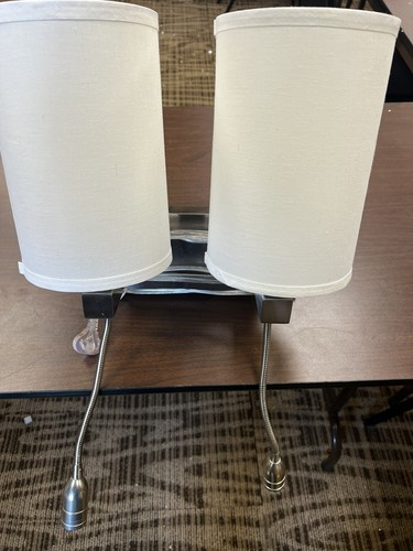 Modern LED Wall Lamp 330 ° Dual Wall Reading Light Hotel Guest Bedroom ...