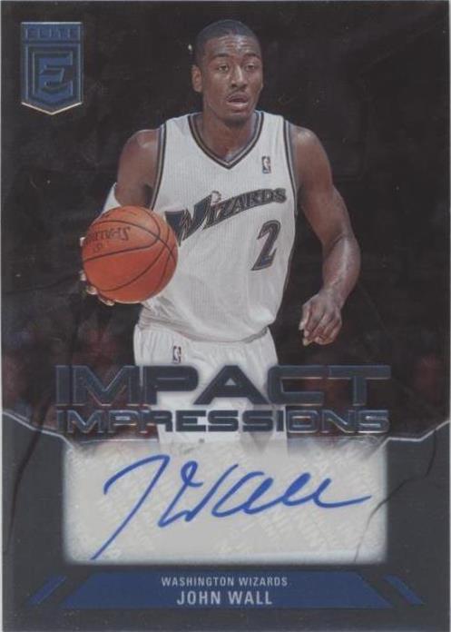 2023-24 Donruss Elite - Impact Impressions John Wall #II-JWA (AU) for ...