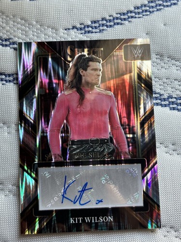 Kit Wilson 2023 Select WWE Signature Selections Prizms Flash Auto | eBay