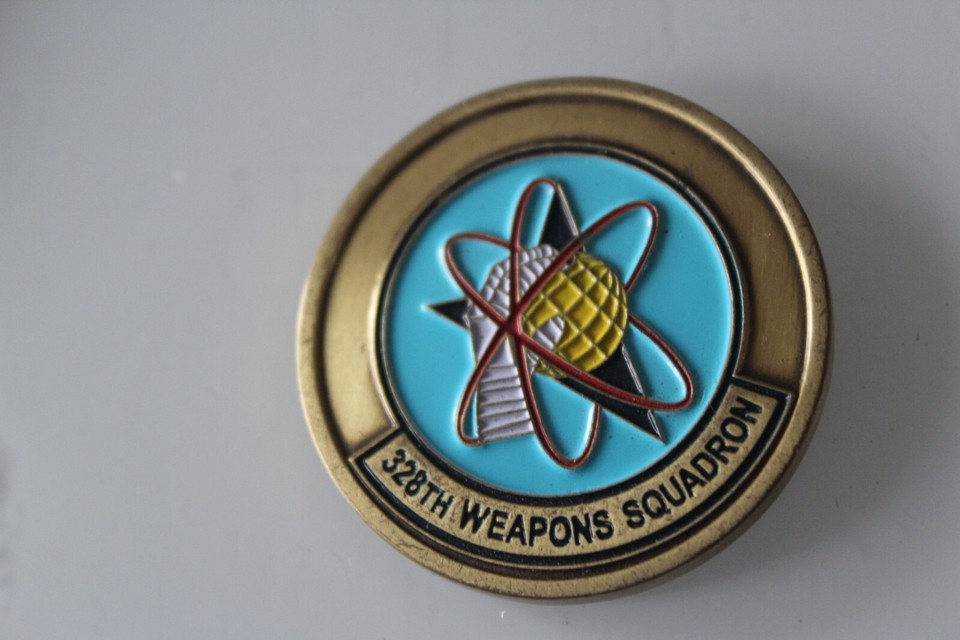 US Air Force Weapons School 328th Weapons Squadron Challenge Coin | eBay