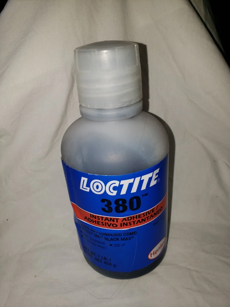 EXPIRED NEW SEALED Henkel LOCTITE 380 BLACK MAX LB POUND, 46% OFF