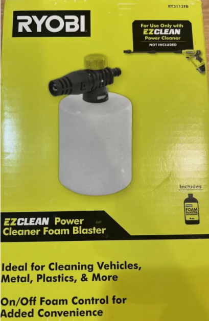RYOBI RY3112FB EZCLEAN Power Cleaner Foam Blaster Accessory | eBay