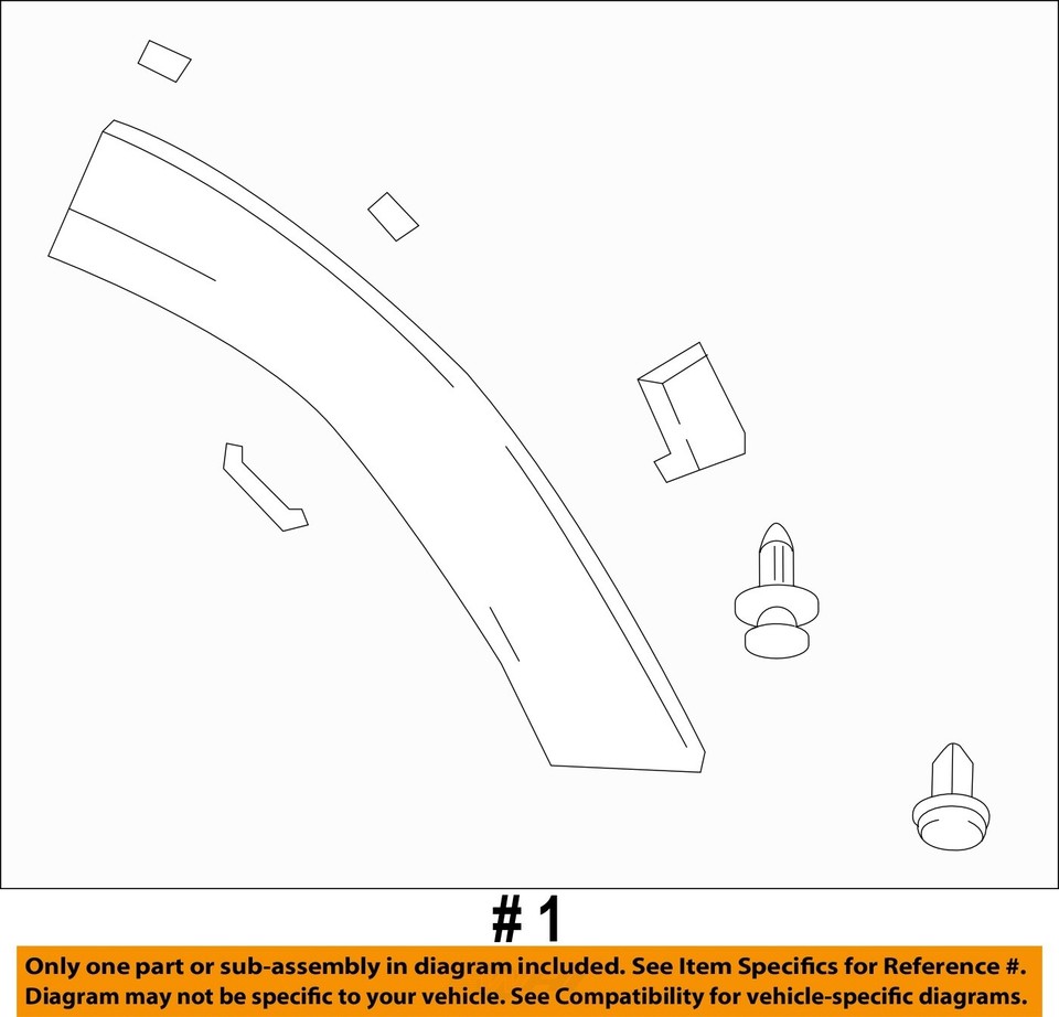 MAZDA OEM 16-18 CX-3 QUARTER PANEL-Wheel Opening Molding Left ...