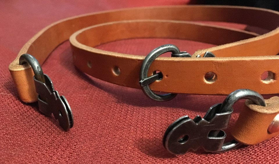 Viking Shield Buckle Guige Strap/Sling- SCA Faire Sword Rennie Knight ...