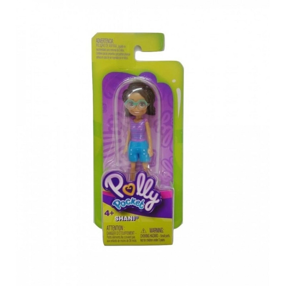 POLLY POCKET ACTIVE POSE DOLLS 9cm TRENDY OUTFIT ACCESSORIES SHANI LILA ...