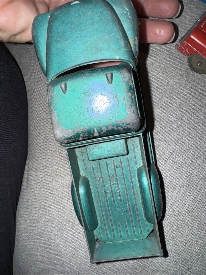 Structo • Pickup Truck #20 • Green Diecast 6” • Made in USA • Vintage ...