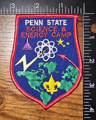 Penn State University Science & Energy Camp Vintage Patch | eBay