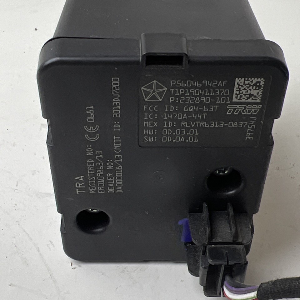 2014 DODGE RAM 1500 IGNITION LOCK SWITCH MODULE WITH KEY 56046942AF OEM ...