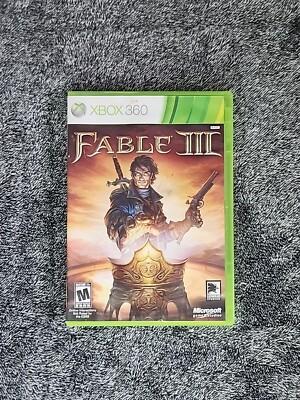 Fable III 3 (Microsoft Xbox 360, 2010) Complete With Manual Tested ...
