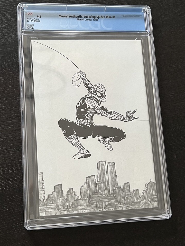 Amazing Spider-Man #1 Marvel Authentix Limited Edition Comic CGC 9.8 10 ...