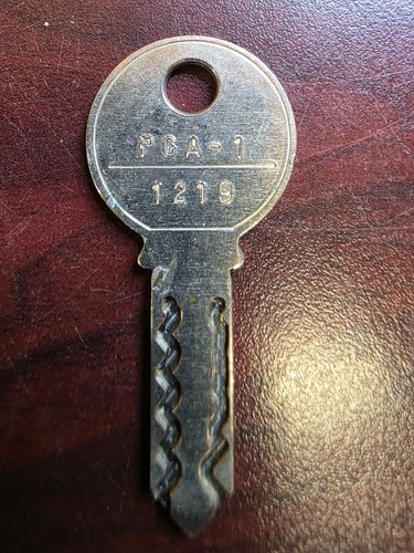 Stanley Vidmar PGA1 PGA-1 1219 Key Swiss Made | eBay