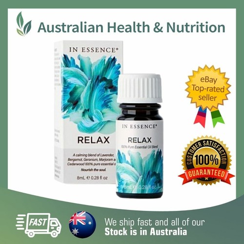 IN ESSENCE RELAX PURE ESSENTIAL OIL 8ML + FREE SAME DAY SHIPPING | eBay ...