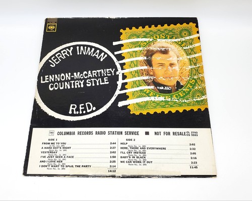 Jerry Inman Lennon McCartney Country Style R.F.D. LP Record Columbia ...