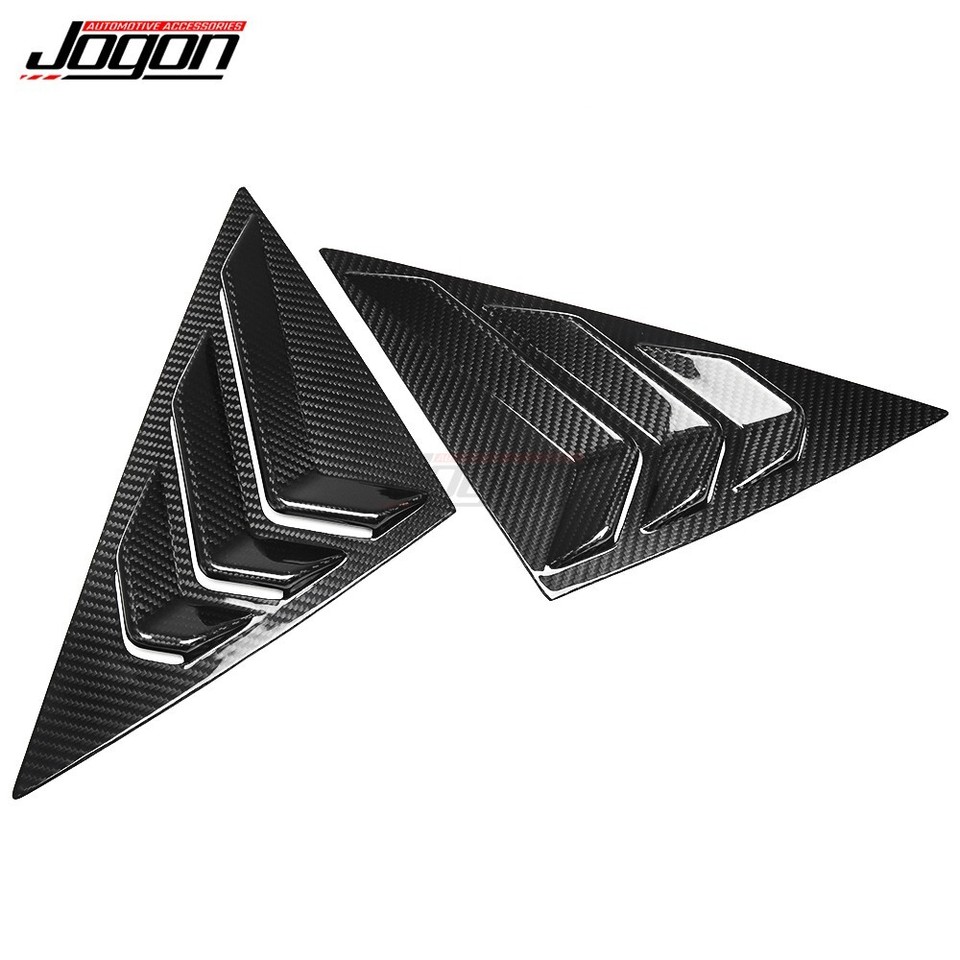 Carbon Fiber Quarter Window Louver Cover Trim For Acura Integra Type S ...