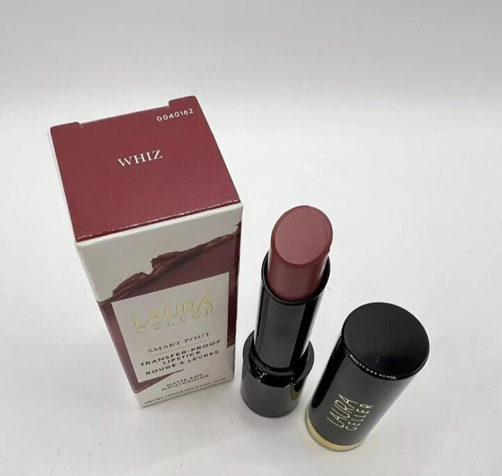 Laura Geller Smart Pout Transfer-Proof Lipstick WHIZ Deep Pink Matte ...
