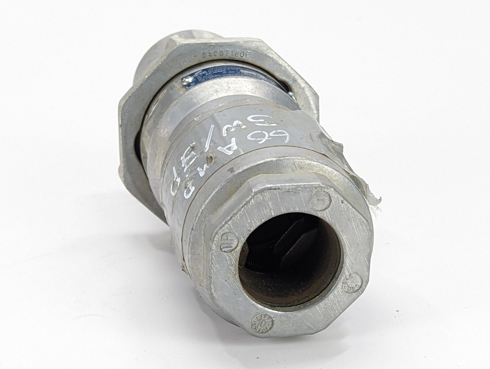 APJ6485 - Crouse-Hinds 60 Amp 4 Pole 600 Volt Circuit Breaking Plug, M4 ...