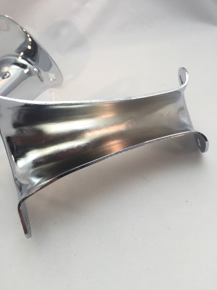 Pair Chrome Ford Model A Tail Light Brackets | Left | Tail Light Assembly