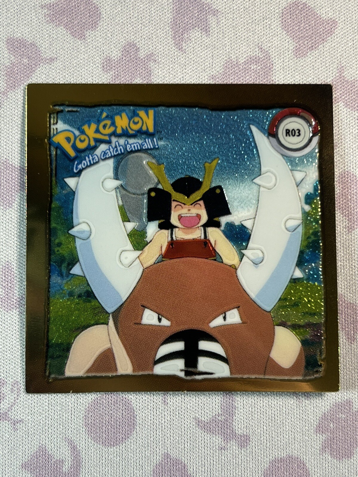 Pokemon Pinsir Stickers Series 1 Gold #R03 Artbox 1999 | eBay