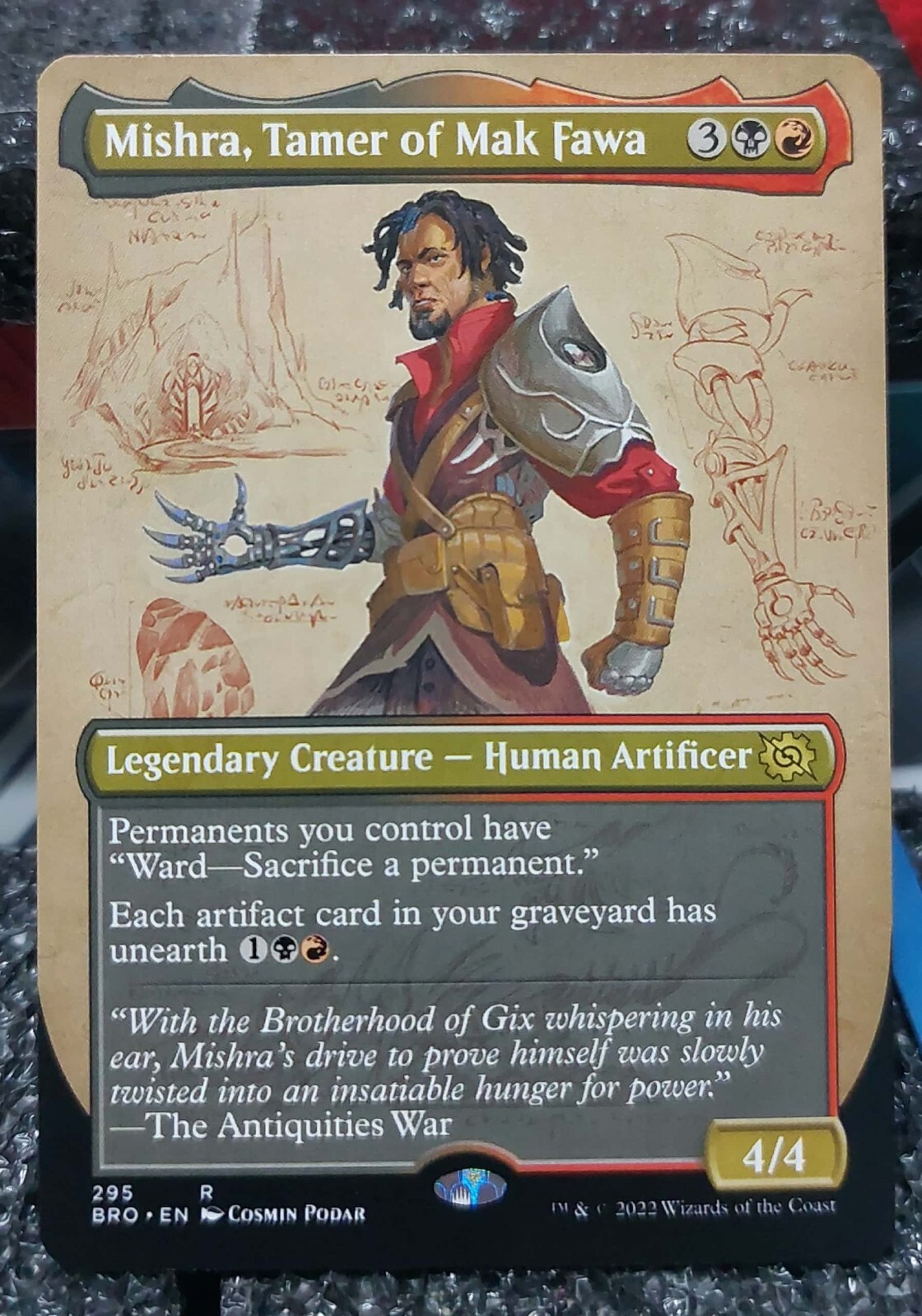 MTG+Mishra%2C+Tamer+of+Mak+Fawa+The+Brothers%27+War+295+Regular+Rare ...