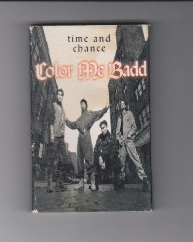 Color Me Badd Time and Chance Cassette Single US 9 18339-4 | eBay