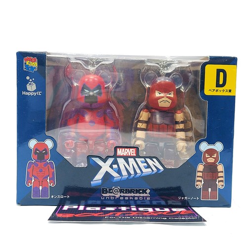Bearbrick X-Men Onslaught Juggernaut Prize D 100% MIB HAPPY KUJI ...