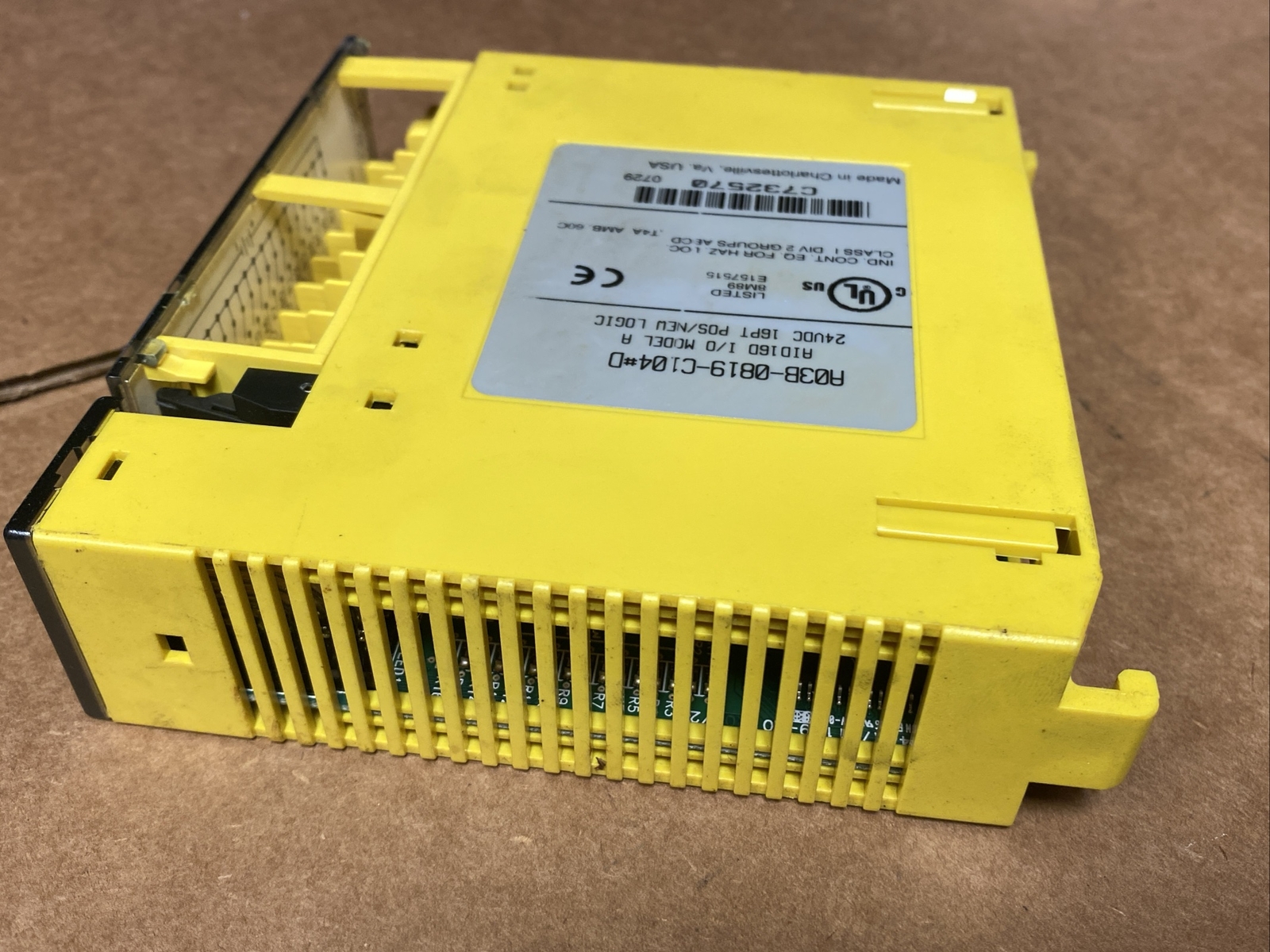 Fanuc A03B-0819-C104#D Input Module AID16D Model A 24VDC 16PT FAST ...