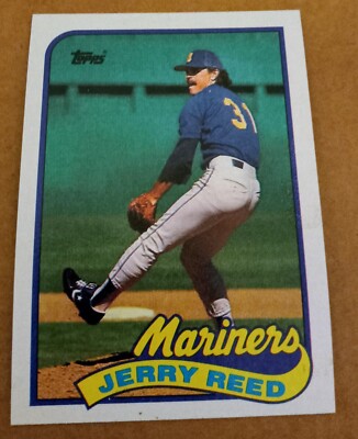 1989 Topps JERRY REED Baseball Card #441. SEATTLE MARINERS. | eBay