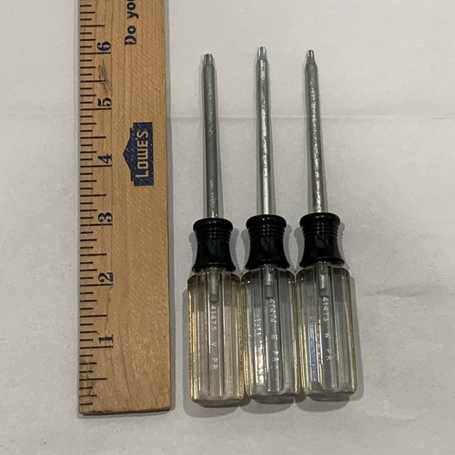 CRAFTSMAN SET OF 3 TORX HEAD SCREWDRIVER 41473-41474-41475 | eBay